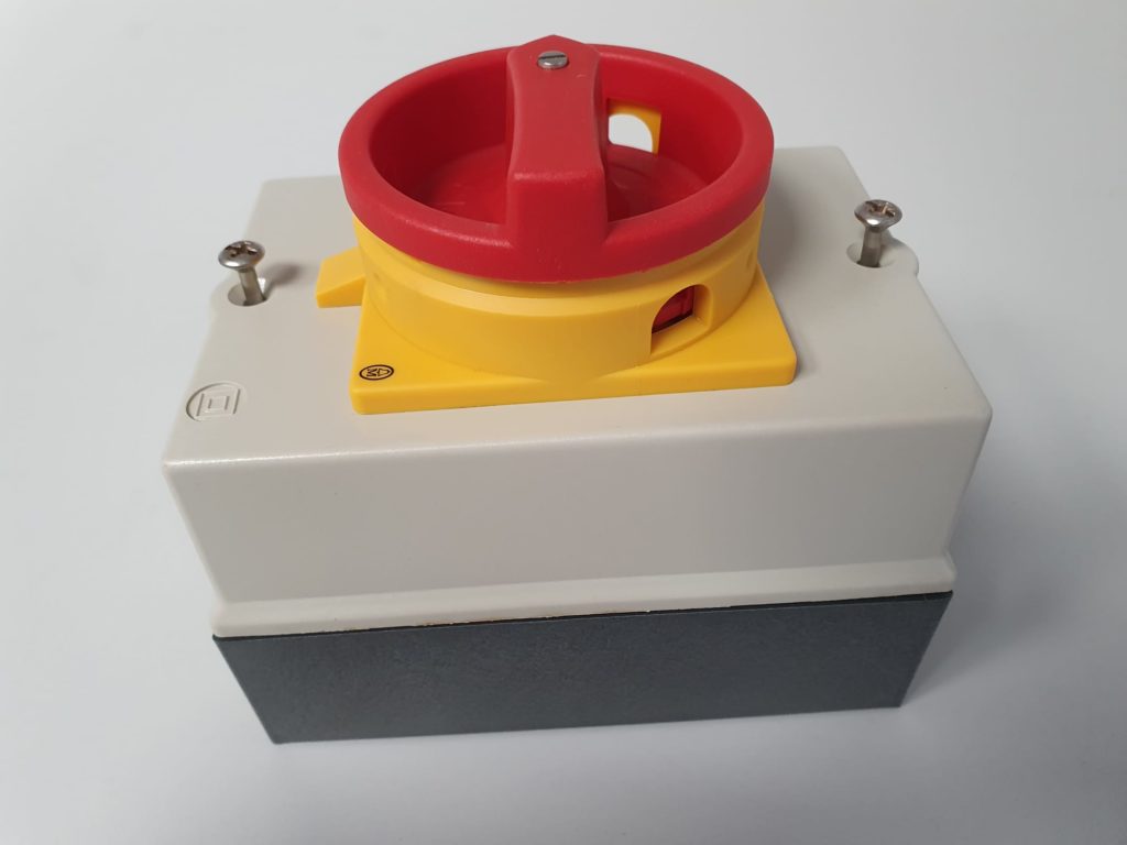 Load disconnector (main switch) Moeller P1-25/1/SVB | Glastechnik Bauer